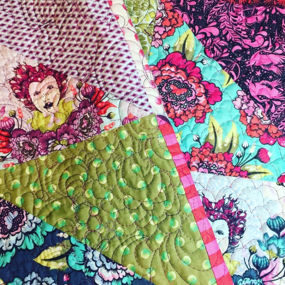 Tula Pink Elizabeth Quilt, for Meredith | Jackie Reeve
